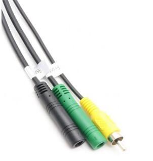 Cina Video twisted pair di controllo 5.0mm Diamater del cablaggio del cavo del cavo della videocamera di sicurezza in vendita