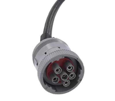 Cina 16 il connettore Y del cablaggio del cavo di Spillo Adapter Deutsch To Obd 2 cabla J1708 6 Spillo Connettore in vendita