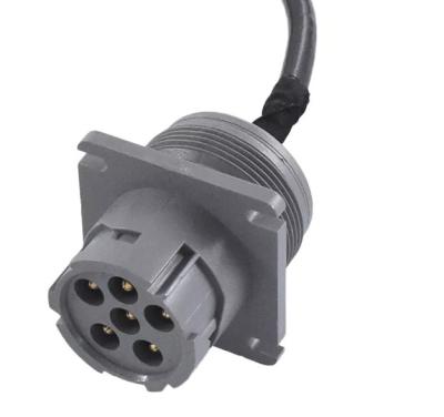 Cina 16 il connettore Y del cablaggio del cavo di Spillo Adapter Deutsch To Obd 2 cabla J1708 6 Spillo Connettore in vendita