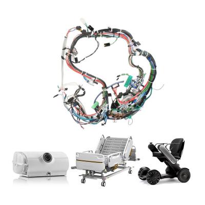 Cina cavo elettrico dell'AWG degli assemblaggi cavi medici su ordinazione UL1430 24 dei connettori di 4P 2.5mm in vendita