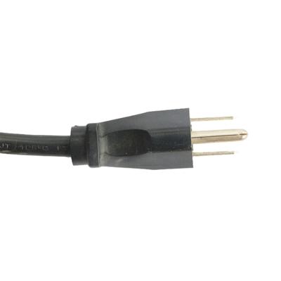 Cina Il tipo flessibile B del cavo di corrente alternata di 3 Pin dell'UL 17AWG tappa il NEMA 5-15P in vendita