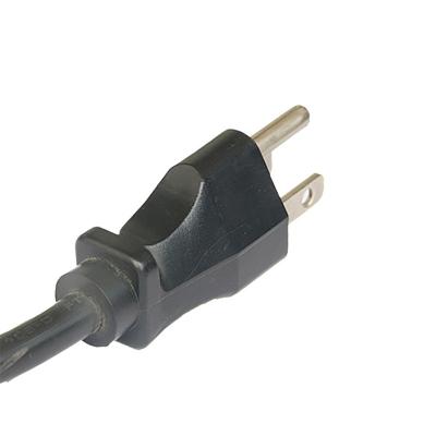 Cina Il tipo flessibile B del cavo di corrente alternata di 3 Pin dell'UL 17AWG tappa il NEMA 5-15P in vendita