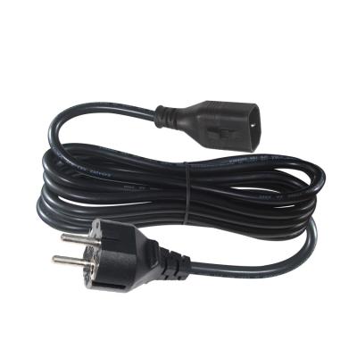China 6ft ho55vv-F C14 van het de Uitrustingsslot van de Kabeldraad de Leidingenkabel met 2 Pin Plug Te koop