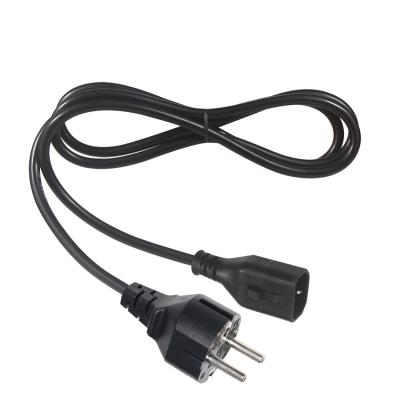 China 6ft ho55vv-F C14 van het de Uitrustingsslot van de Kabeldraad de Leidingenkabel met 2 Pin Plug Te koop