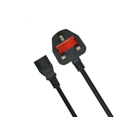 Cina Spina 240v 15amp del forcone dei cavi di alimentazione di estensione di CA dell'OEM 3 in vendita