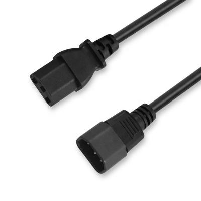 Cina Cavo di alimentazione di estensione C14 di IEC 2M Female Power Cable in vendita