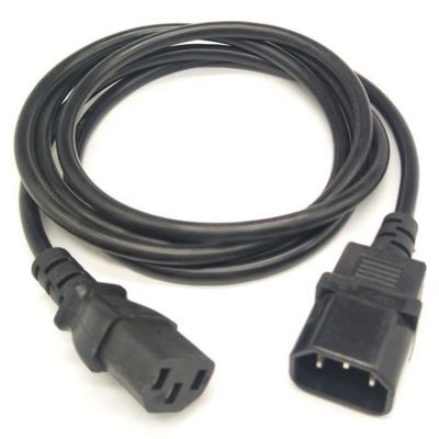 Cina Cavo di alimentazione di estensione C14 di IEC 2M Female Power Cable in vendita