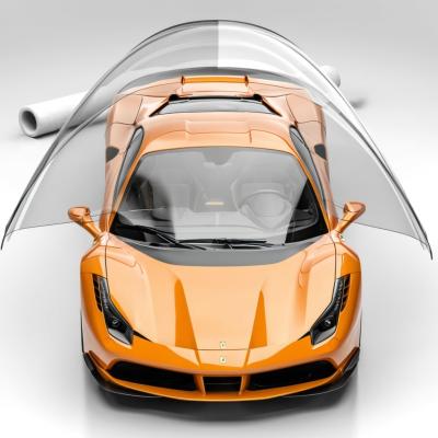 중국 10 밀리 맑은 TPU 자기 치유 반 스크래치 자기 접착 자동차 PPF 판매용