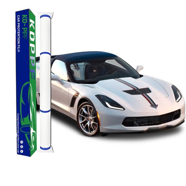 Quality Heat Repair Vehicle Paint Protection Film Installation Friendly 6.5 Mil Clear TPU Car PPF for sale