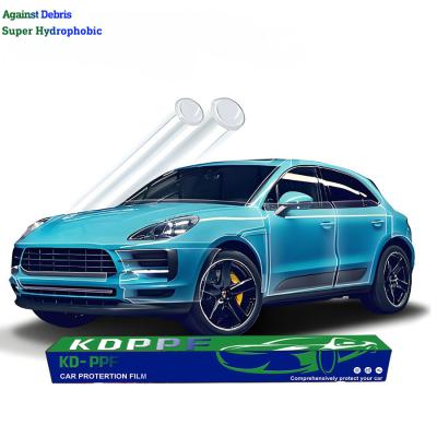 Cina 10 Mil Clear TPU Car PPF Heat Repair Anti dirty Vehicle Paint Protective Film Autoadesivo in vendita