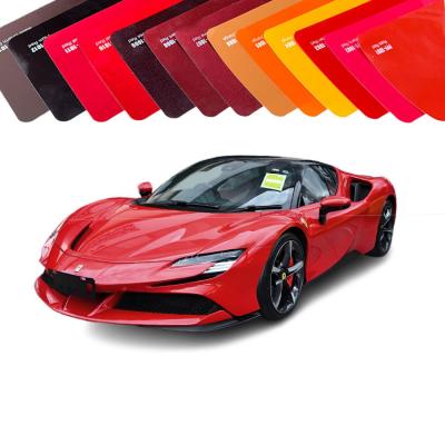 Chine TPU rouge à haute brillance PPF auto-guérisseur Film de protection UV à vendre