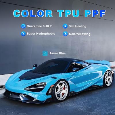 Cina PPF TPU colorato resistente ai graffi, lucido/matto, ad alta idrofobia e alta anti macchia in vendita