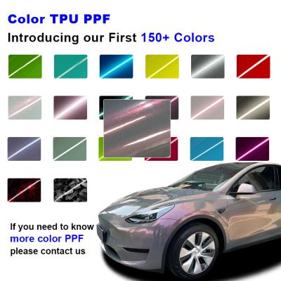 China Glossy Color PPF Self Healing Anti Stain Car Wrap Vinyl Wrap Film for sale