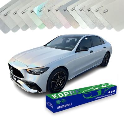 China TPU Color  PPF Film Glossy Vehicle Paint Protection White Vinyl Wrap Car Films for sale