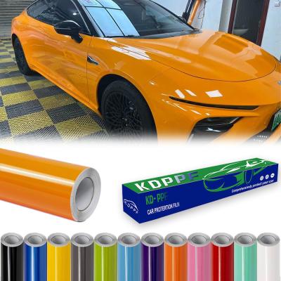 China Sand Proof Color Paint Protection Film Installation-Friendly Coloured PPF Wrap for sale