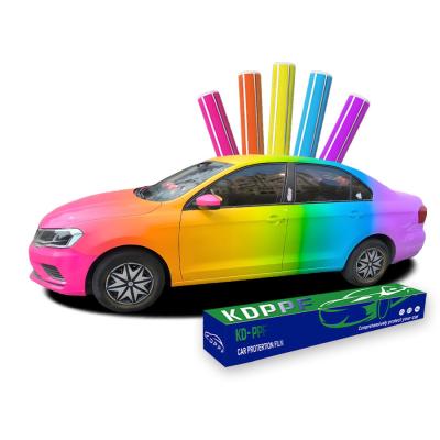 Cina Colore della carrozzeria dell'auto ad alto lucido Film PPF resistente all'acqua Rivestimento di protezione Film in vendita
