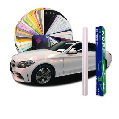 Cina Film di protezione della vernice auto-riparabile Installazione secca/umida Idrofobia Film PPF colore in vendita
