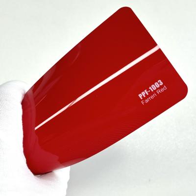 中国 ファレリー レッド 水害性 1.52×16m カラーペイント保護フィルム 自動車用ラップ 販売のため
