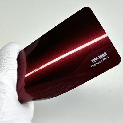 Cina Piement Rosso Idrofobicità 1,52X16m pellicola di protezione della vernice a colori in vendita