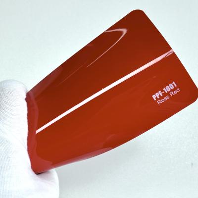 Cina Ross Rosso Rossa Idrofobicità 1.52X16m pellicola di protezione della vernice a colori in vendita