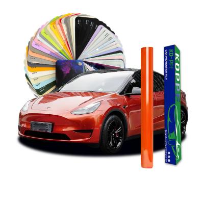 China Dry Installation Color Paint Protection Film High Scratch Resistance Colored PPF Wrap for sale