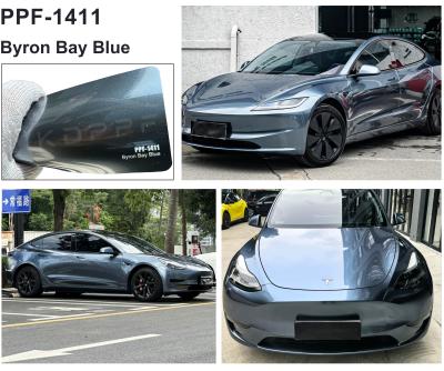 Cina Byron Bay Blue Transparency Vernice auto-curativa Protezione vinile in vendita