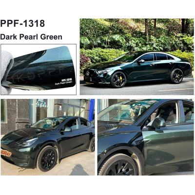 Cina 8 Mil Perla scura Verde cambiamento di colore PPF con colla Ashland in vendita