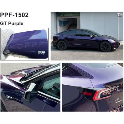 Cina 8 Mil GT pellicola di protezione della vernice autoadesiva viola in vendita