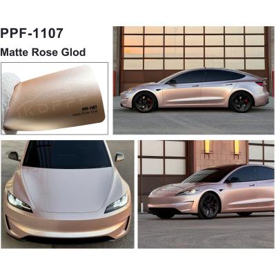 Cina Film di protezione della vernice di colore rosa oro opaco in vendita