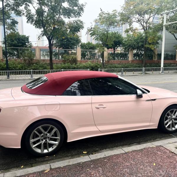 Quality Shell Pink Anti Stain Color PPF Film 1.52X16m Self-Healing Color Shift PPF for sale