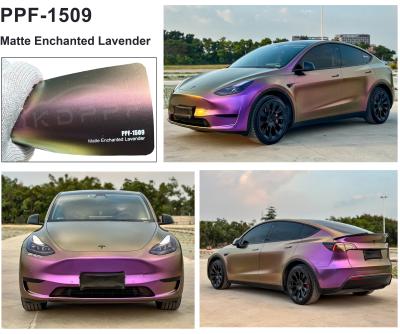 China Matte Enchanted Lavender Color Paint Protection Film Self Healing PPF Wrap Colors for sale