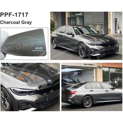 Cina Vernice grigio carbone pellicola di protezione antigraffiatura PPF colorato in vendita