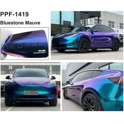 Cina Bluestone Mauve Color Paint Protective Film Idrofobicità Color PPF Wrap Film in vendita