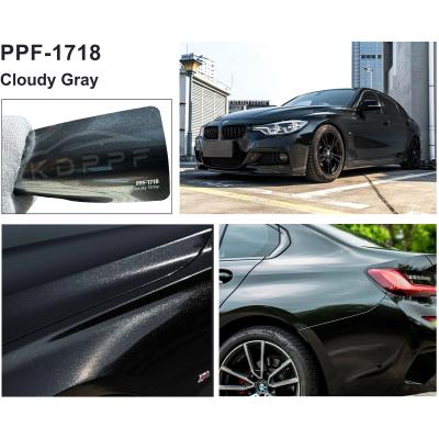 Cina 1.52X16m Grigio nuvoloso Colore PPF Color Wrap Film Anti-graffi in vendita