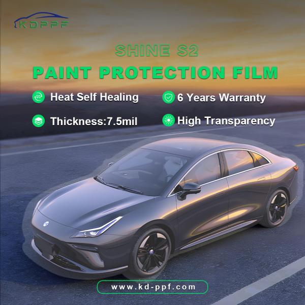 Quality Ultra Gloss Paint Protection Film  7.5mil Self Healing Clear PPF Anti Stain Car Wrap for sale