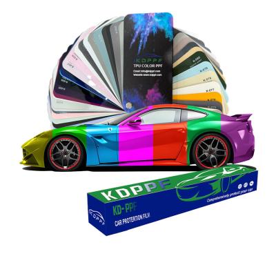 China 10 Years Warranty Self-Healing Color Paint Protection Film Bulk Roll - 8mil Anti-Scratch TPU PPF for Harsh Weather for sale