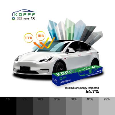 China High Insulation 36.1% VLT Window Film Uv Blocking Solar Sun Heat Reject Car Window Tinting Film for sale