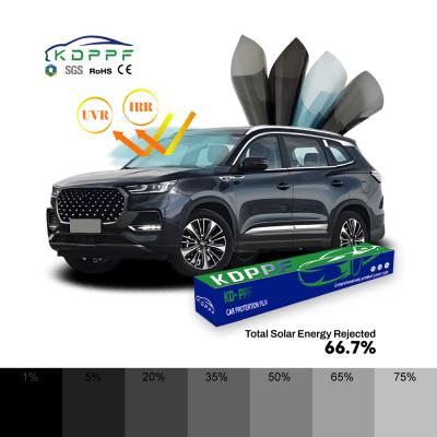 China High Quality Vlt 17.5% Wholesale Price Auto Tint Window 99% Solar Car Window Tinting Film for sale