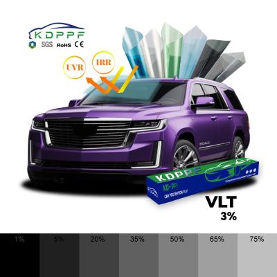 China UV Proof Solar Auto Window Tint UVR 99% Electric Nano Ceramic Car Window Tinting for sale
