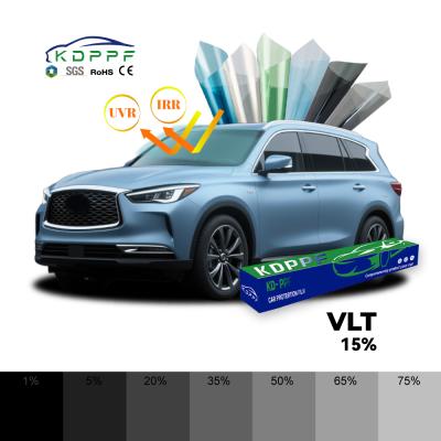 China Nano Ceramic VTL15% Car Window Tinting Infrared Proof 99% UV Rejection for Car Protection for sale