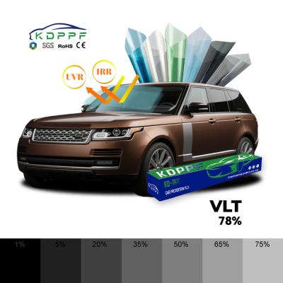 China 78% VLT Heat Resistant Privacy Protection Window Solar Film  Car Window Tinting for sale