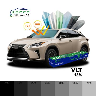 중국 18% 가시광선 송출력 자동차 유리 필름 설치가 쉽다 UV 보호 판매용