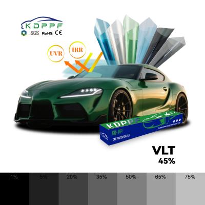 중국 10년 보증 UV 99% 나노 세라믹 45% VLT 자동차 윈도우 틴팅 필름 판매용