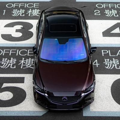 Cina Pellicola Oscurante Solare per Vetri 73% VLT Parabrezza Auto Antiscoppio in vendita