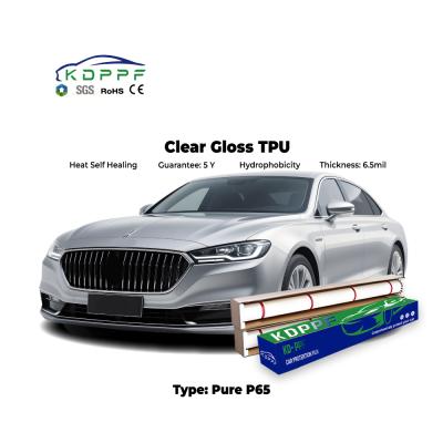 Cina Pellicola protettiva per vernice carrozzeria auto in TPU trasparente autoriparante PPF, pellicola TPU lucida trasparente in vendita