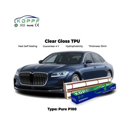 中国 15*1.52M 自治性 輝く 透明 カー 包装 塗料 保護 フィルム 販売のため