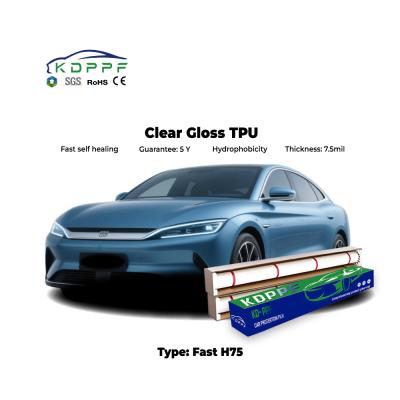 China High Clear Vision Anti Scratch car Glass Film tpu Ppf Clear Paint Protection Film for sale