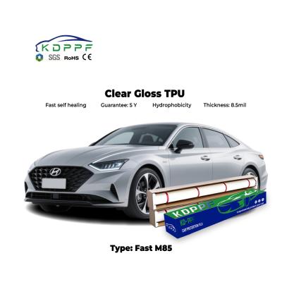China Fast self healing TPU Clear PPF Car Paint Protection Film Gloss Paint Protection Film for sale