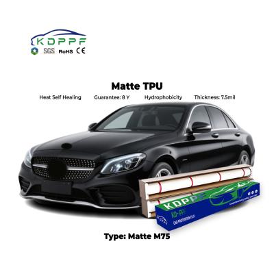 China Super Hydrophobic 7.5 mil PPF Transparent Clear Ca PPF Matte Paint Protection Film for sale