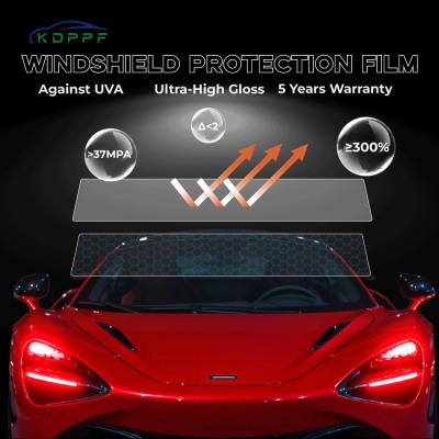 China Windshield Film Self Healing TPU Car Film Window Safety Film 6.5mil Anti Yellowing Sand Proof Paint Protection Film for sale